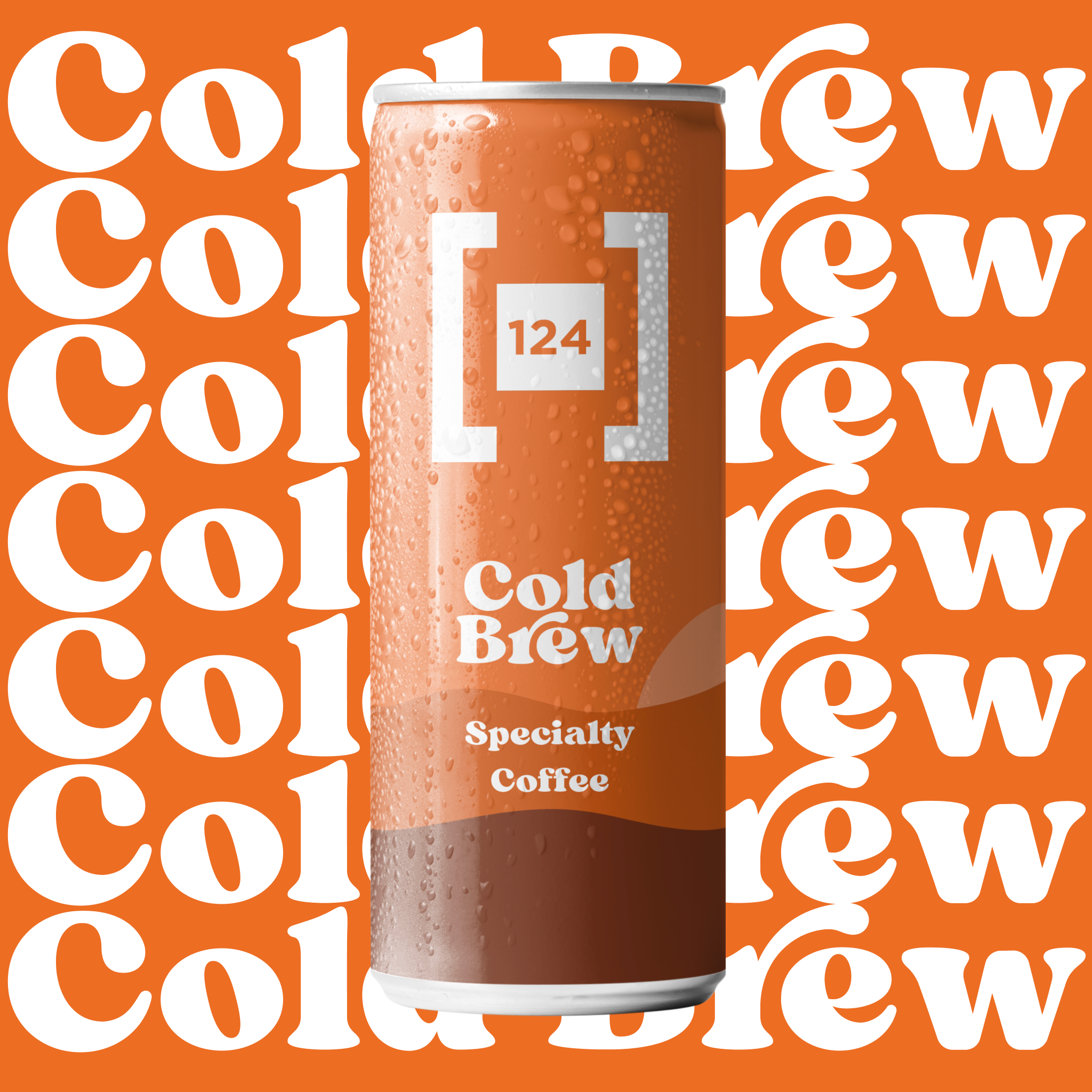 Cold Brew 124 in a 25cl can - Café 124